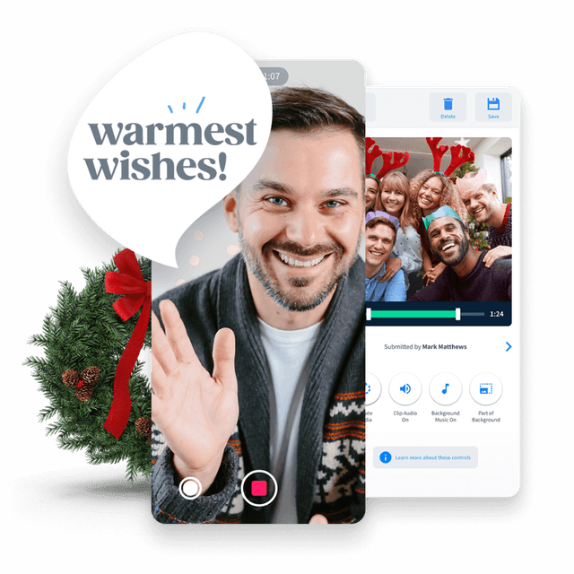 Send Your Best Wishes VidDay Video and Gift This Holiday Season